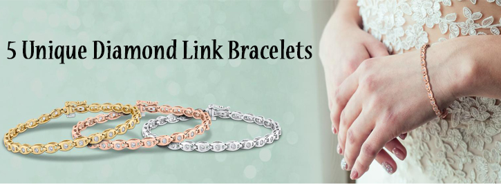5 Unique Diamond Link Bracelets - Hudson-Poole Jewelers